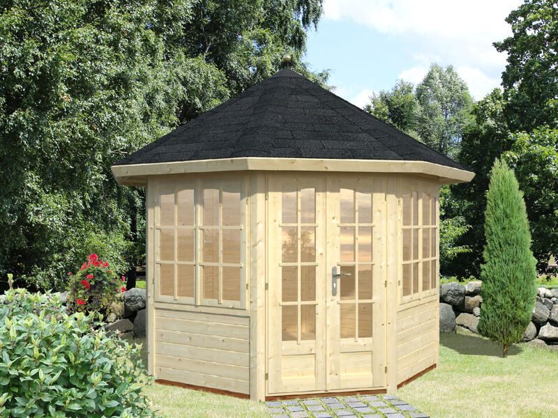 Pavillon aus Holz kaufen | Holzpavillon Bausatz bestellen